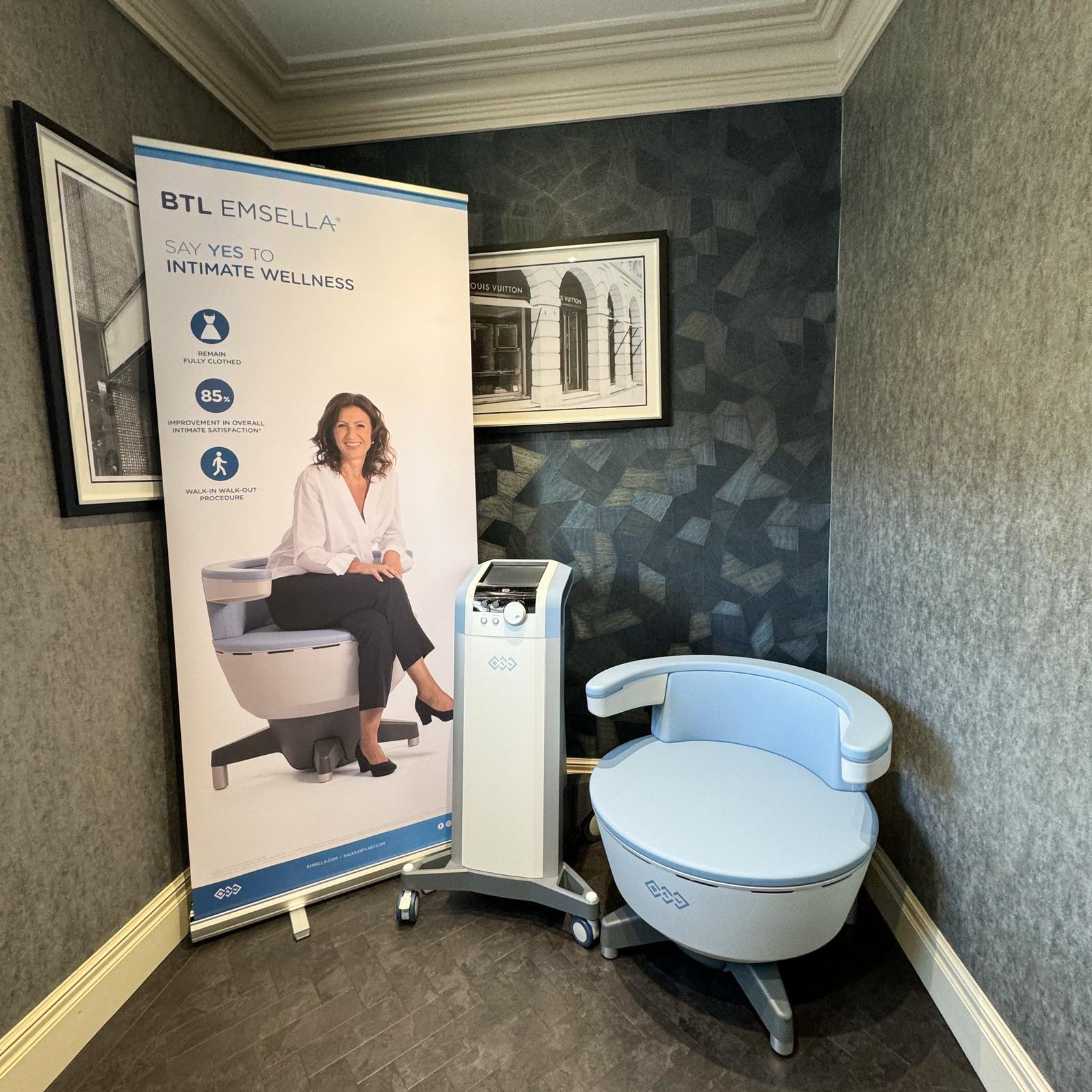 Emsella Chair Leeds | Pelvic Floor Chair Treatment